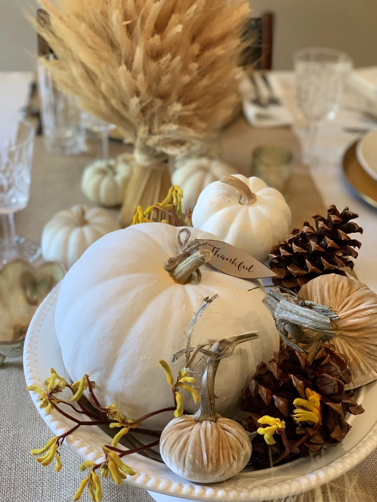 How To Set A Fall Harvest Table