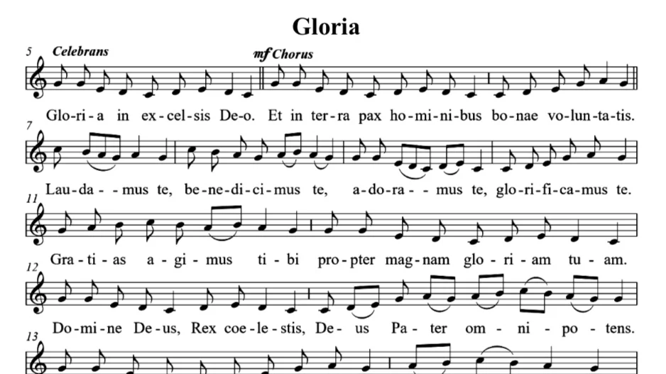 Latin Chants — St. Monica Catholic Church