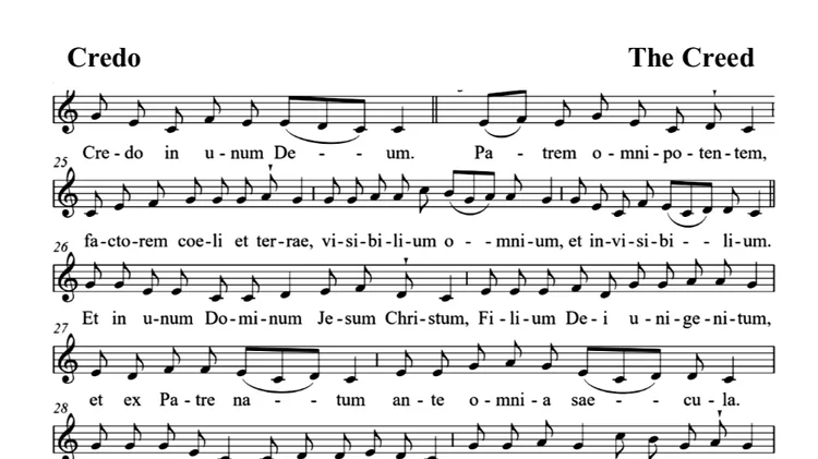 Latin Chants — St. Monica Catholic Church