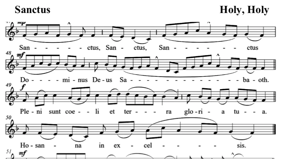Latin Chants — St. Monica Catholic Church