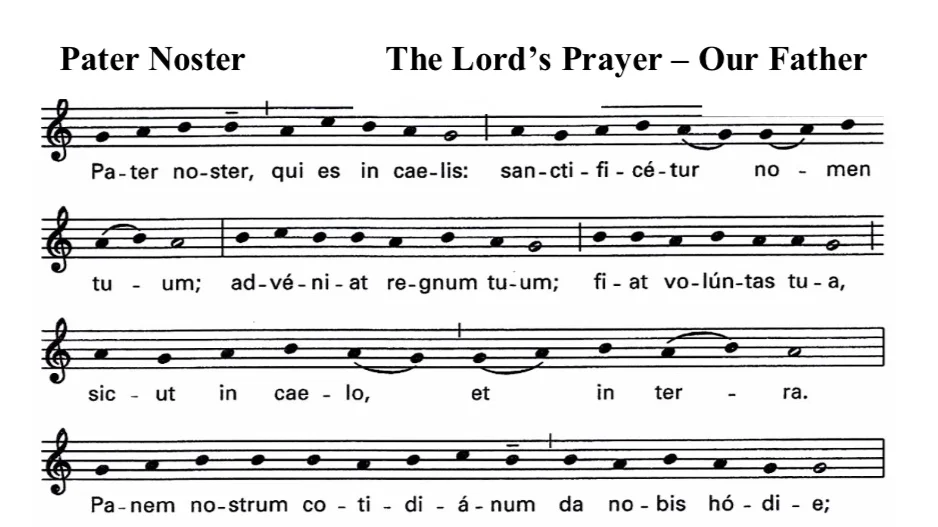 Latin Chants — St. Monica Catholic Church