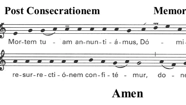 Latin Chants — St. Monica Catholic Church
