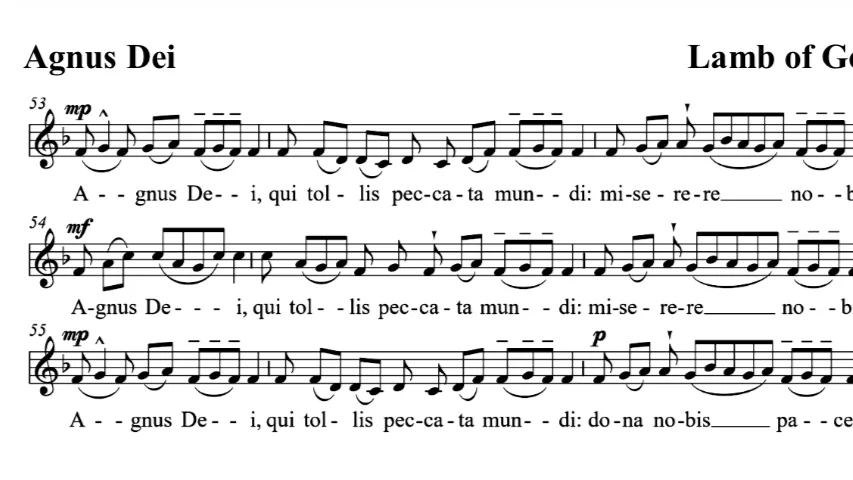 Latin Chants — St. Monica Catholic Church