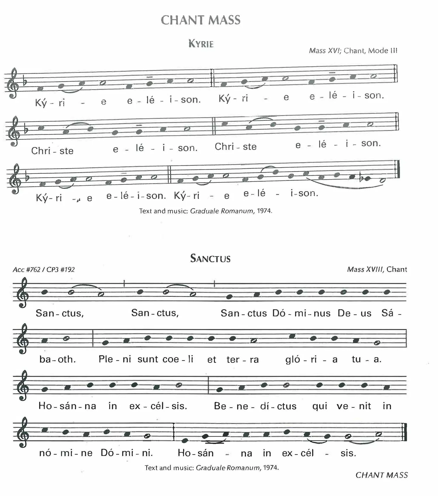 Latin Chant Mass — St. Monica Catholic Church