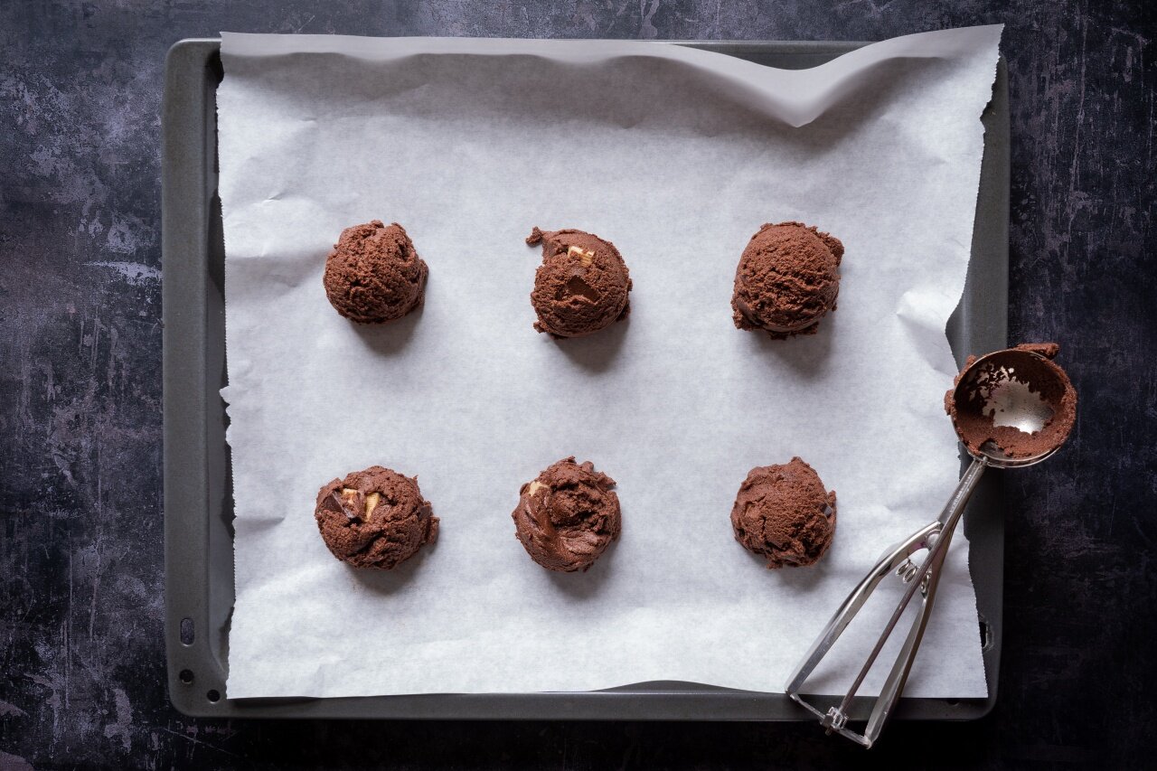 🍪 Bakery-Style Triple Chocolate Cookies — A Vegan Visit