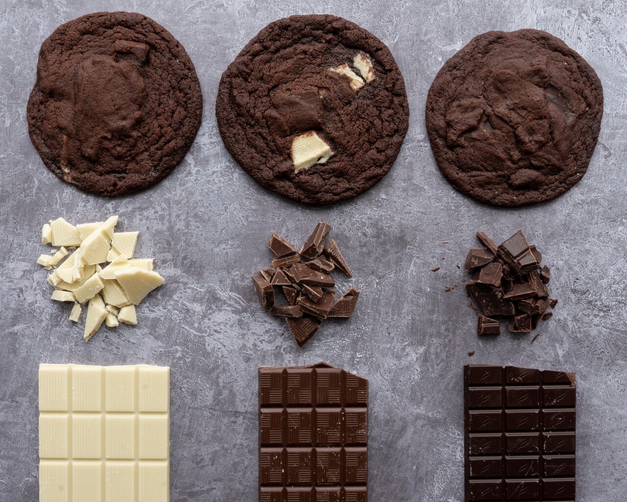 🍪 Bakery-Style Triple Chocolate Cookies — A Vegan Visit