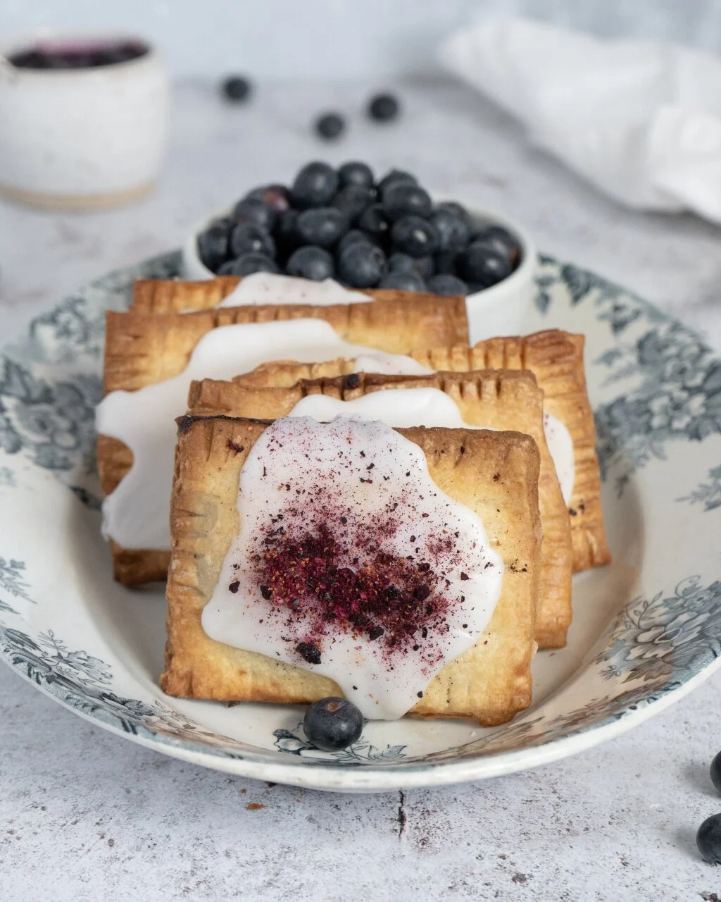 Jammy Blueberry-Vanilla Pop-Tarts (Vegan) — A Vegan Visit