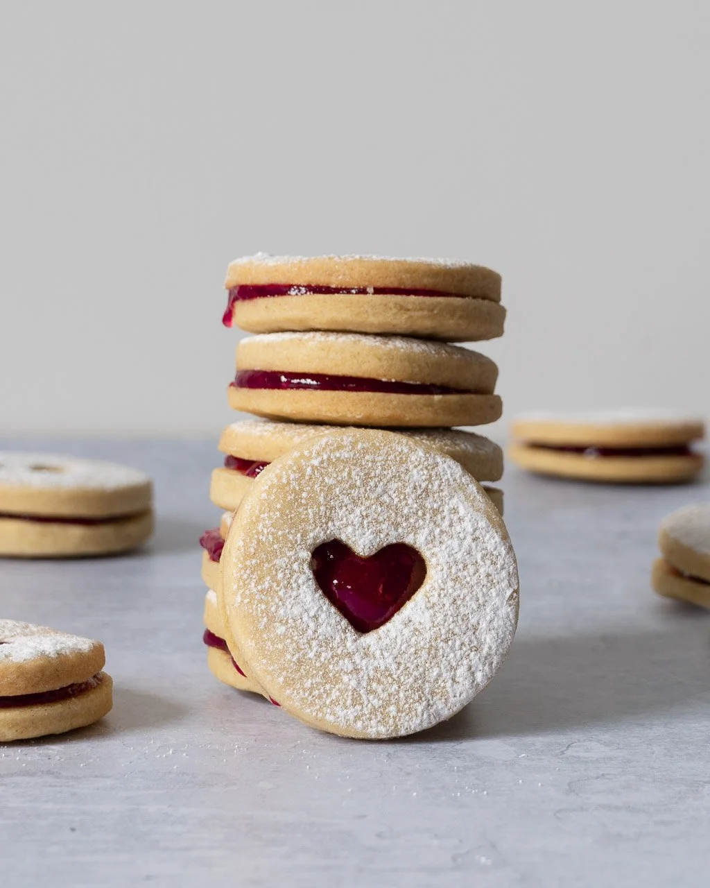Valentine's Jammie Biscuits — A Vegan Visit