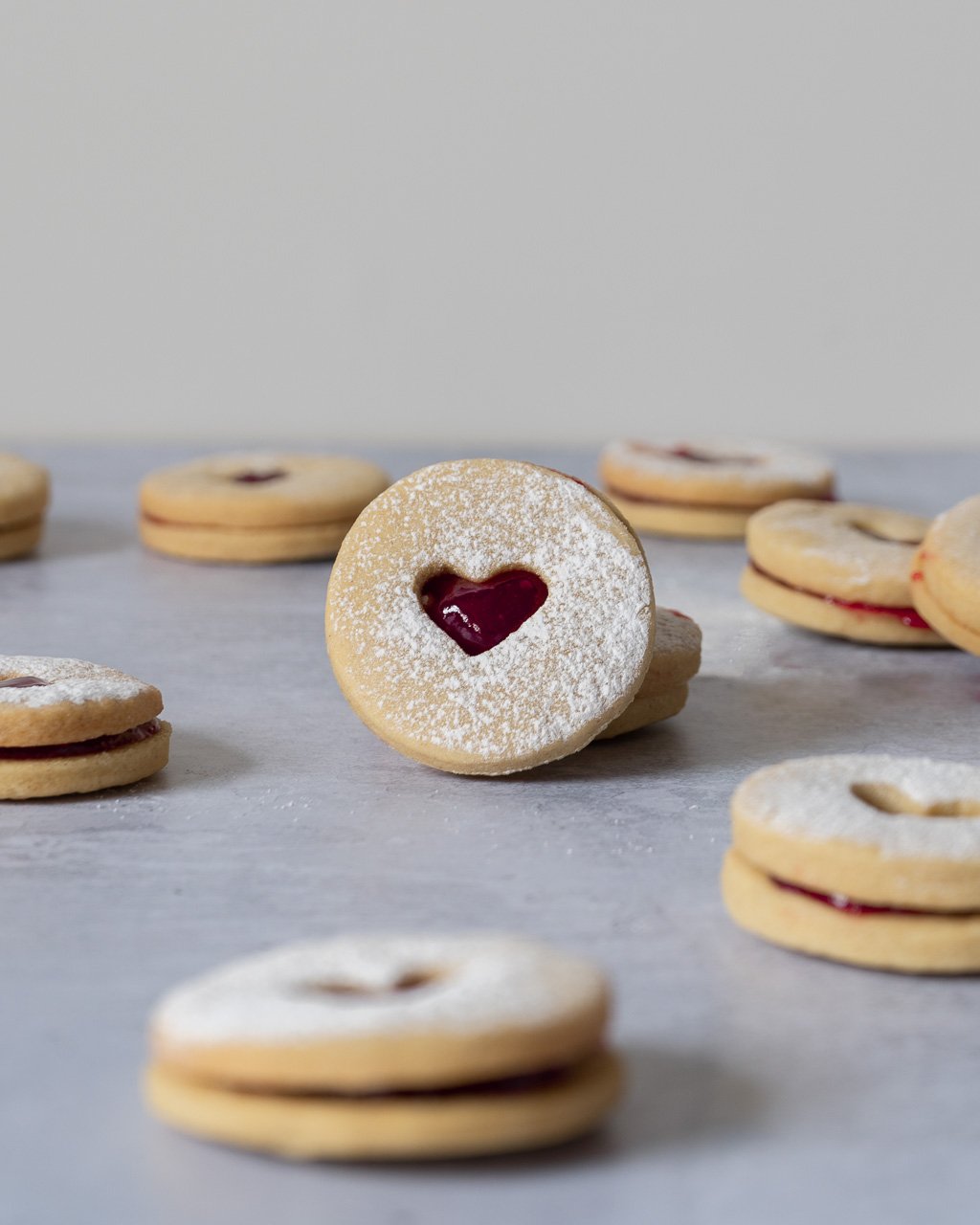 Valentine's Jammie Biscuits — A Vegan Visit