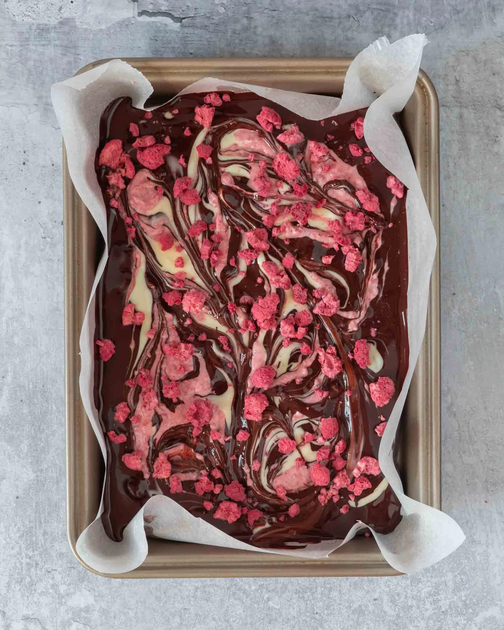 Raspberry Triple Chocolate Bark — A Vegan Visit
