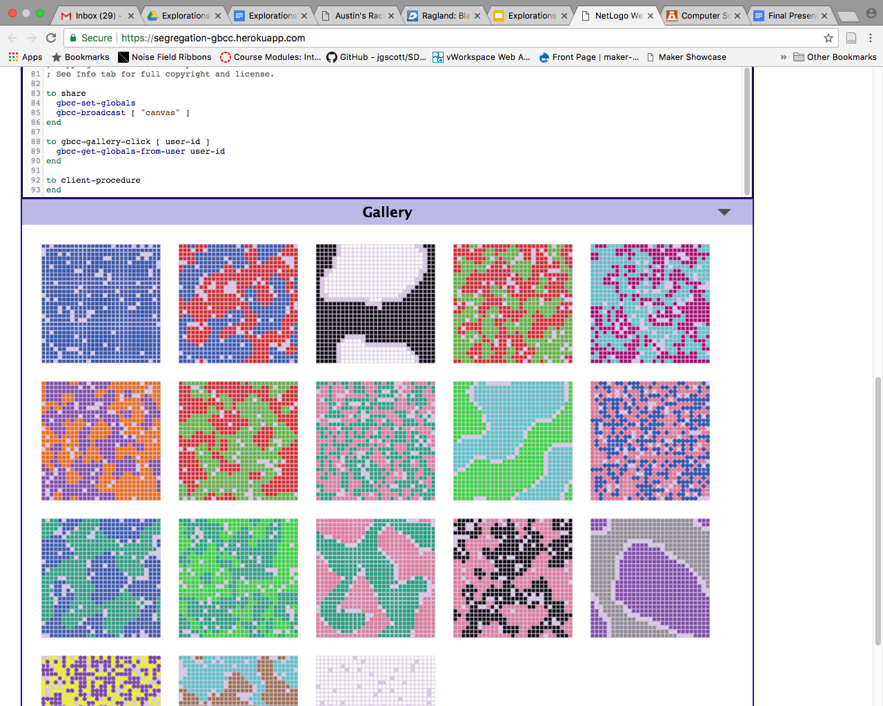 Classroom Interactions: Exploring Segregation Model and Coding with ...