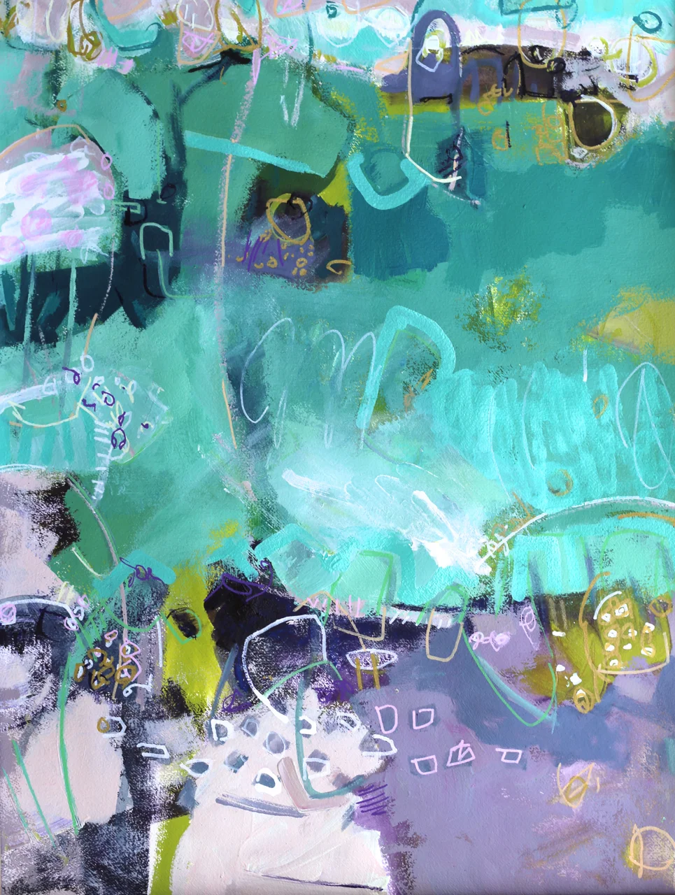 Medium Paintings — MECElizabeth Chapman Artwork