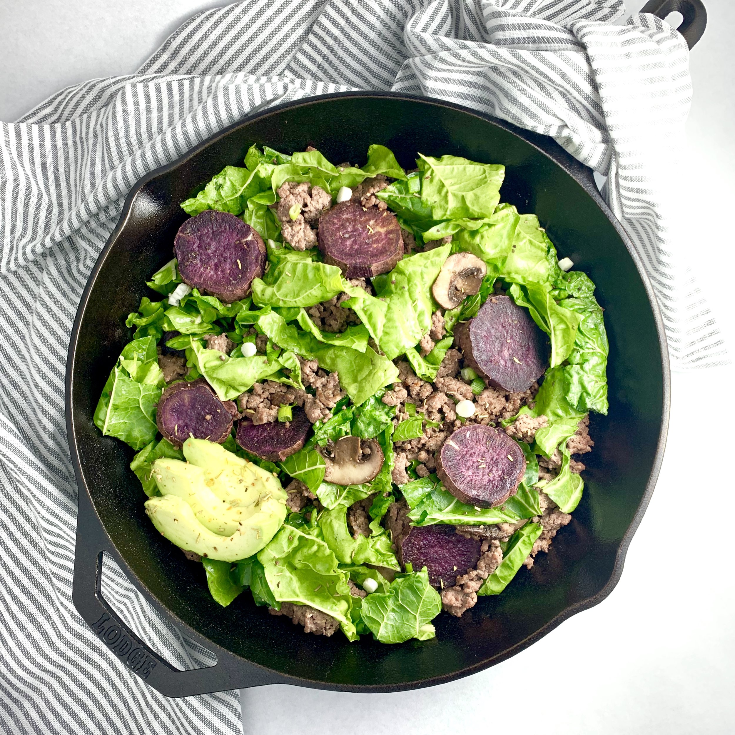 Swiss Chard and Beef Breakfast Skillet — This Unrefined Life