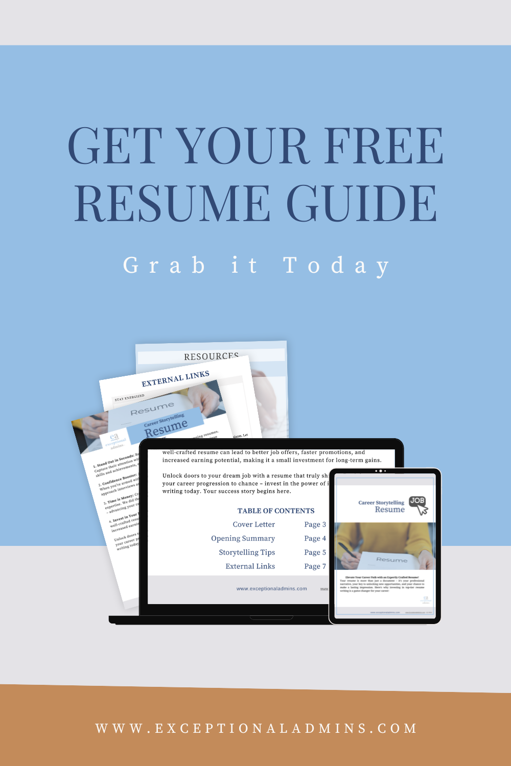 Your Ultimate Guide to Crafting an Impressive Resume — Exceptional Admins