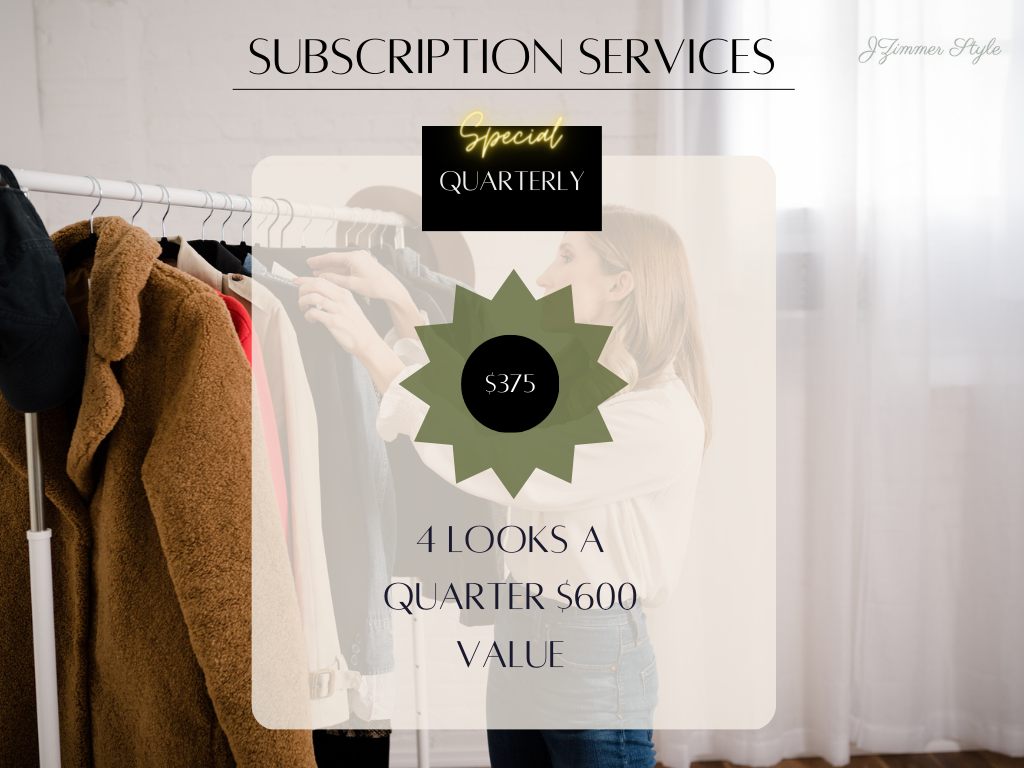 Monthly Styling Subscription — JZimmer Style