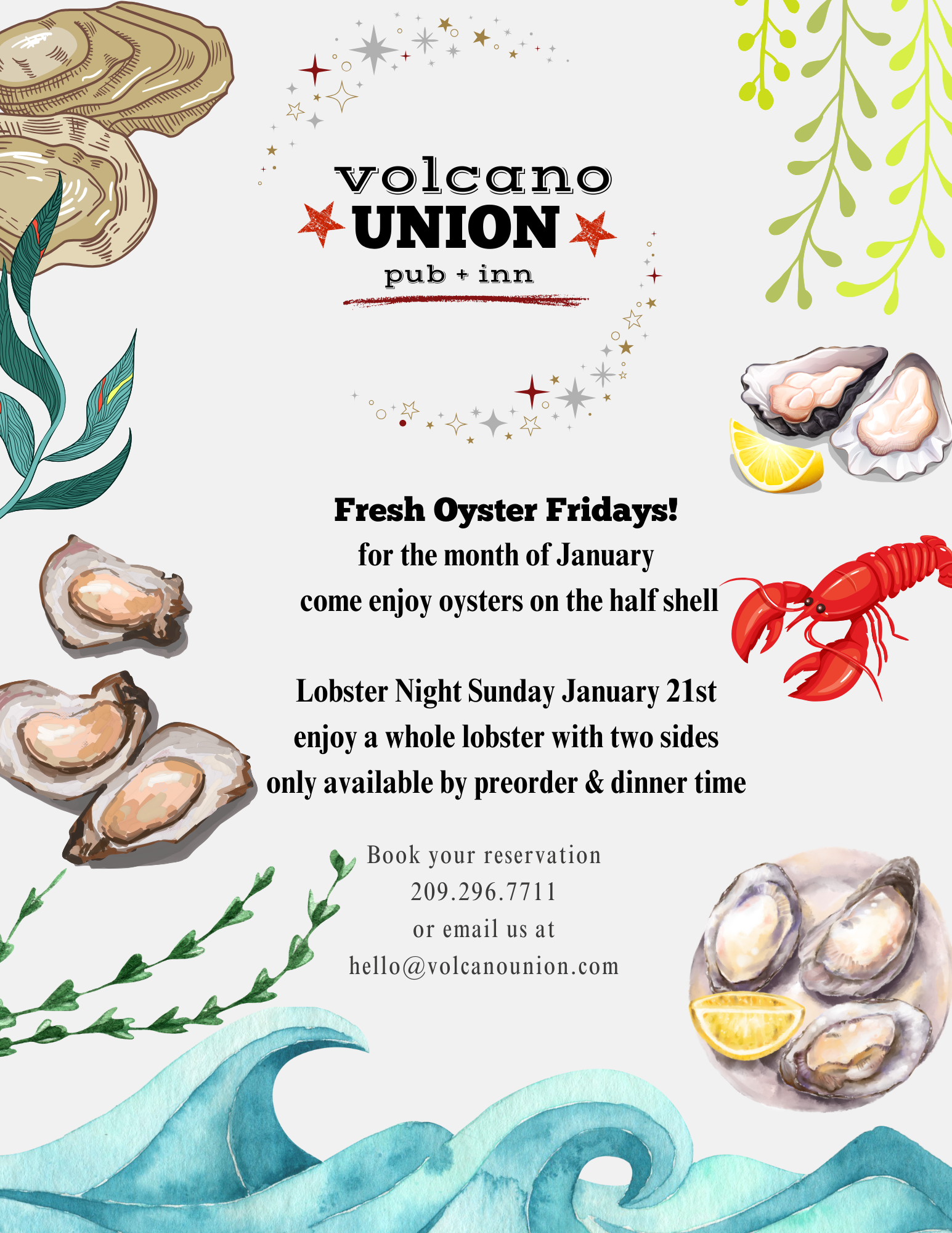 Union Inn + Pub, Volcano