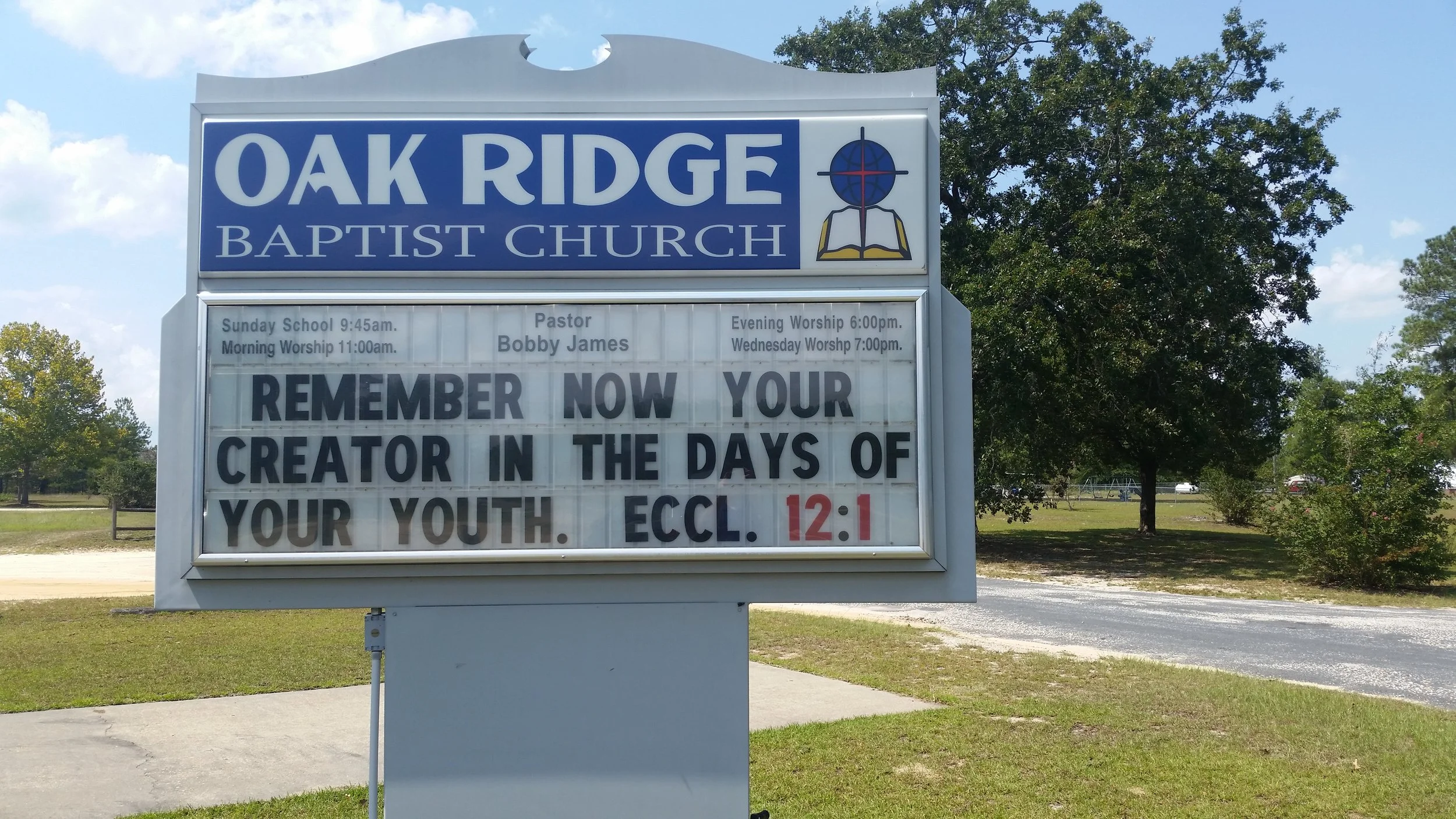 Who We Are — Oak Ridge Baptist Church