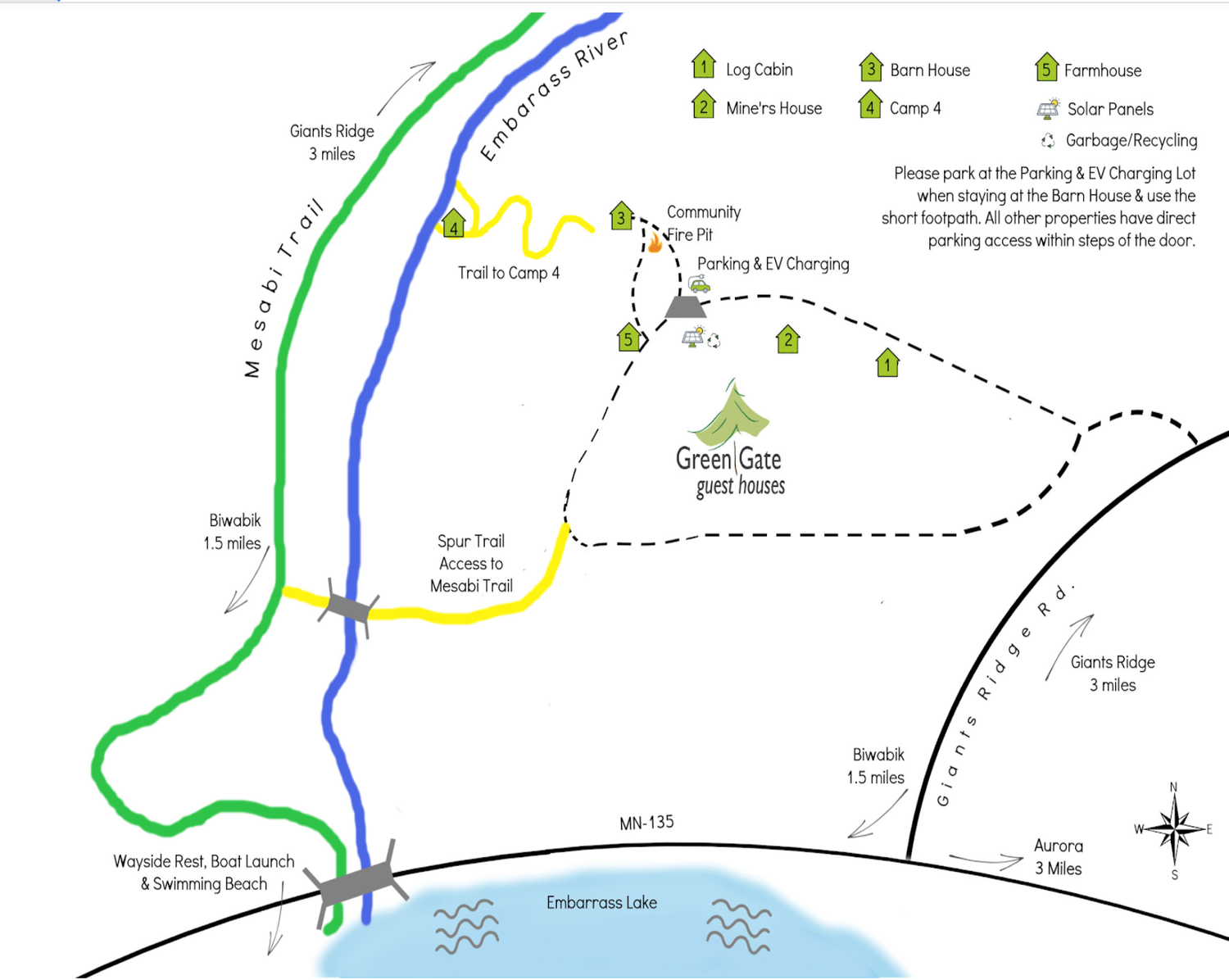 Stay In The Woods — Green Gate Guest Houses