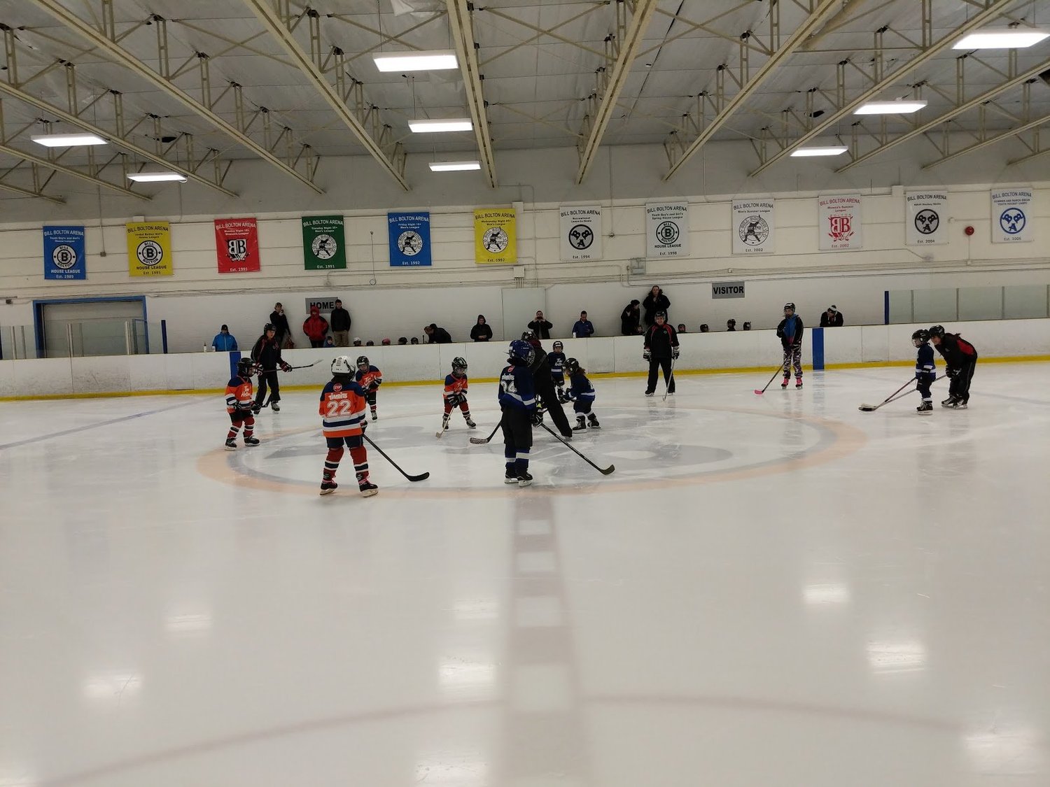Youth Learn to Play Hockey — Bill Bolton Arena