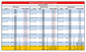 SNWL (Women's 18+) — Bill Bolton Arena