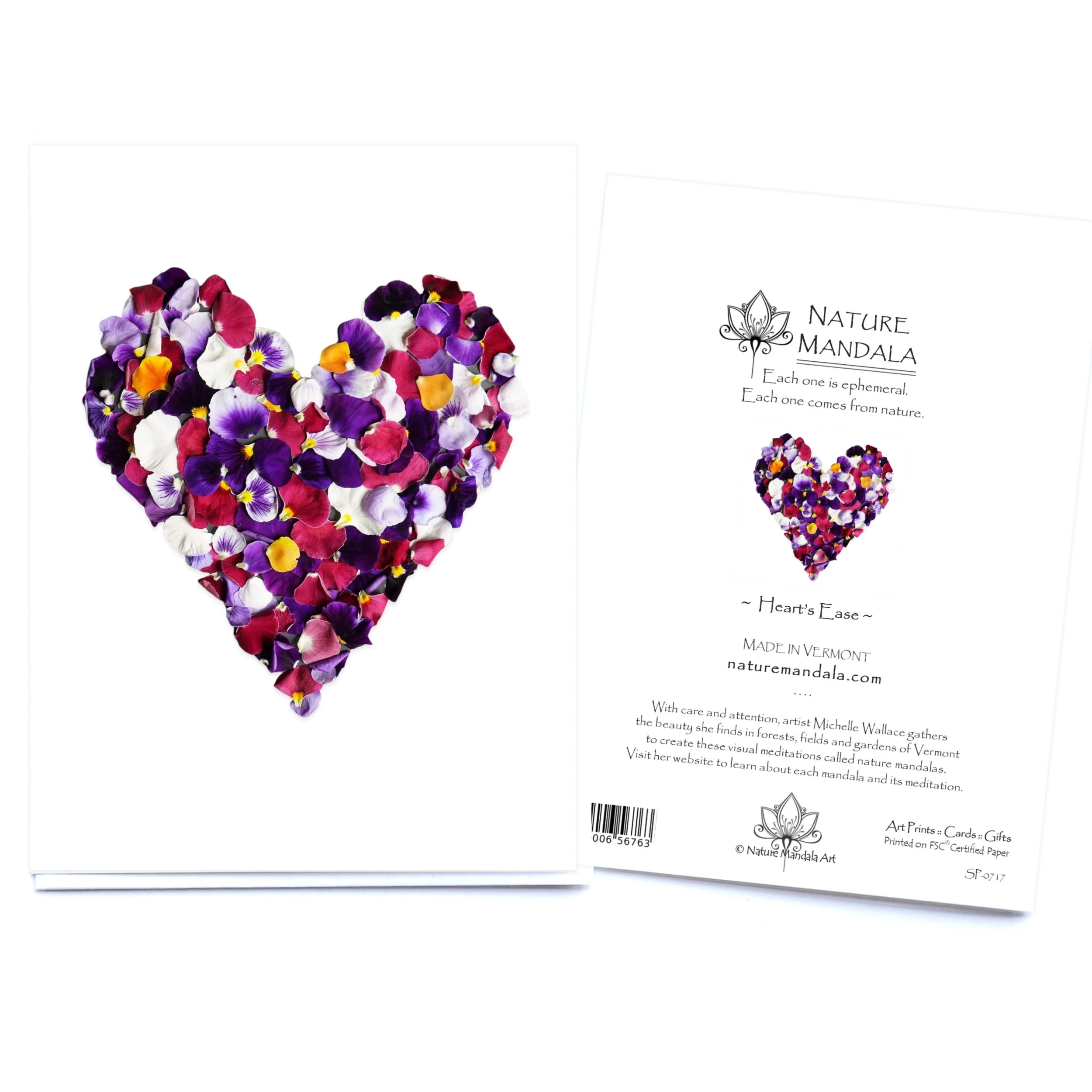 Nature Mandala Card - Nature Mandala Art