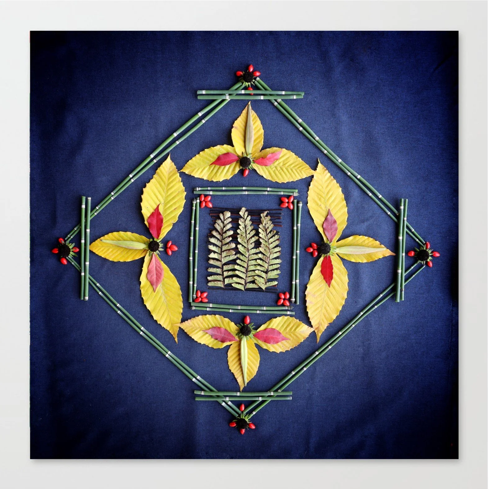 Stickers | Nature Mandala Visual Artist In Vermont - Nature Mandala Art