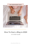 Step-by-Step Guide on How To Start a Blog in 2023 — The UnOrthoDoc