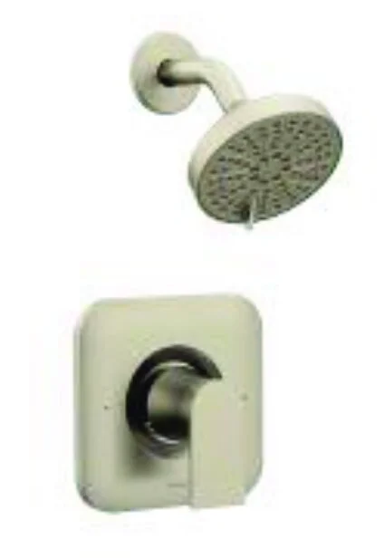 P3 (8) - Owners Bath & Powder Room Genta Brush Nickel — Evergreene Homes