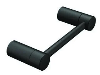 P5 (8) - Owners Bath & Powder Room Cia Matte Black — Evergreene Homes