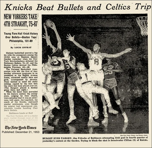Sports Logo Case Study #3—1954 Baltimore Bullets — Todd Radom Design