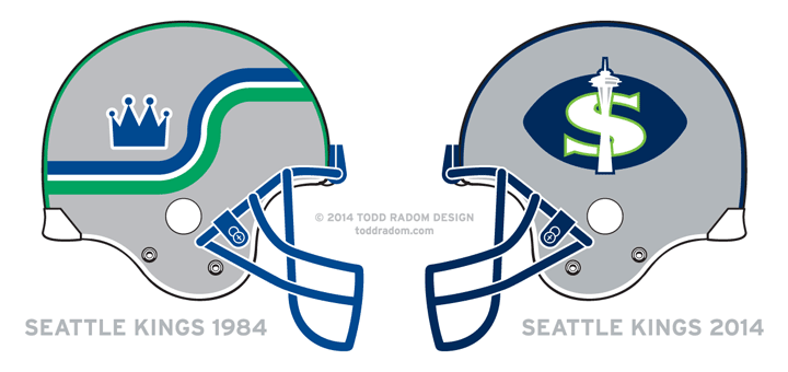 The NFL Seattle Kings—a Team Without a Throne — Todd Radom Design