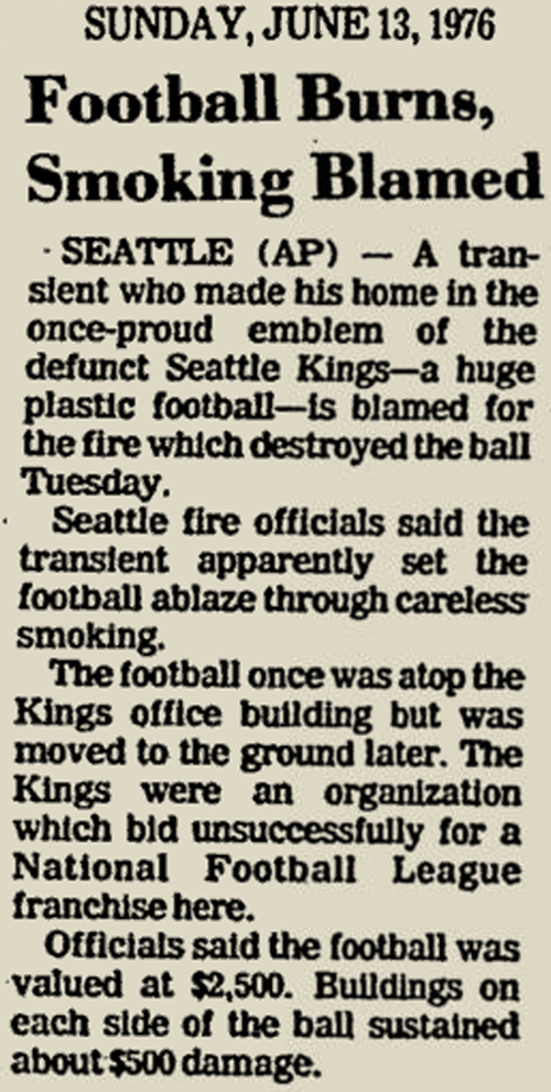 The NFL Seattle Kings—a Team Without a Throne — Todd Radom Design