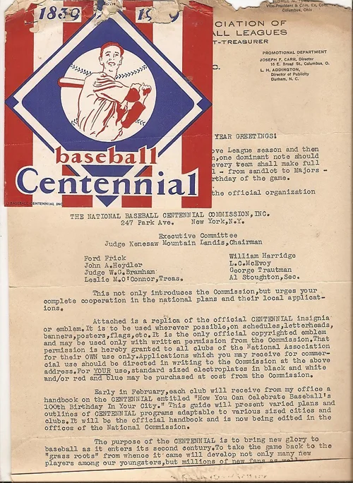 In 1939, Every MLB Team Wore This Logo — Todd Radom Design