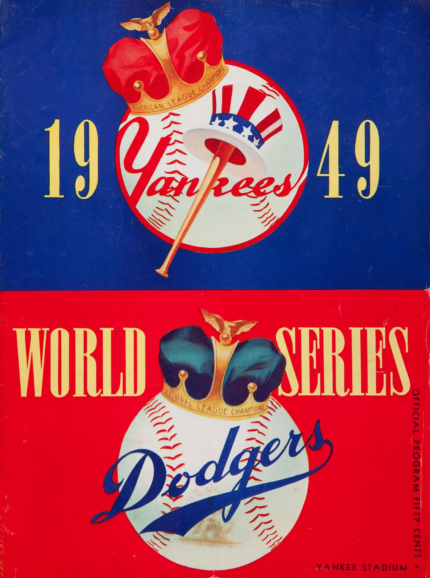 Fall Classics—World Series Program Covers for the Ages — Todd Radom Design