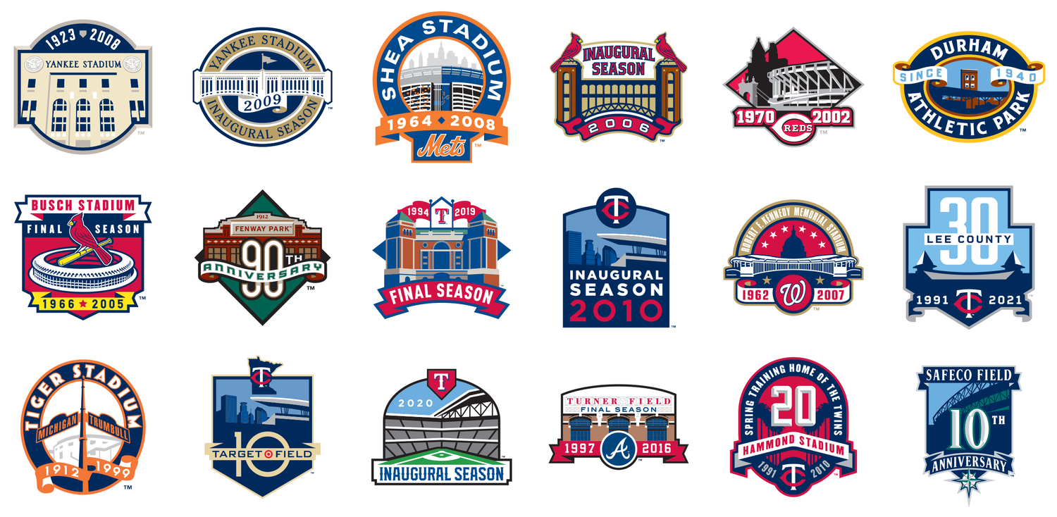 Stadium Logos — Todd Radom Design