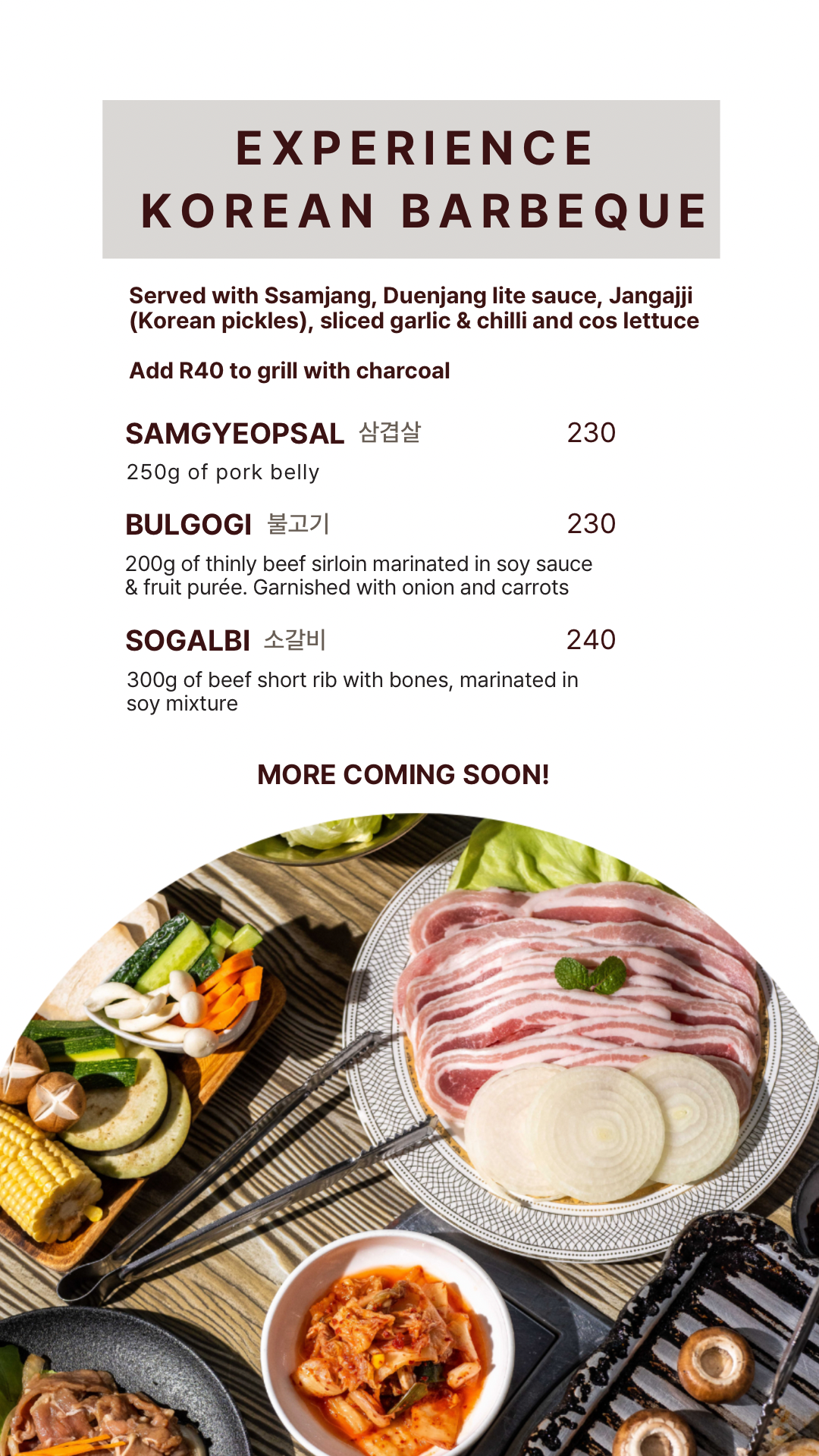 Menu — Banchan Korean Eatery