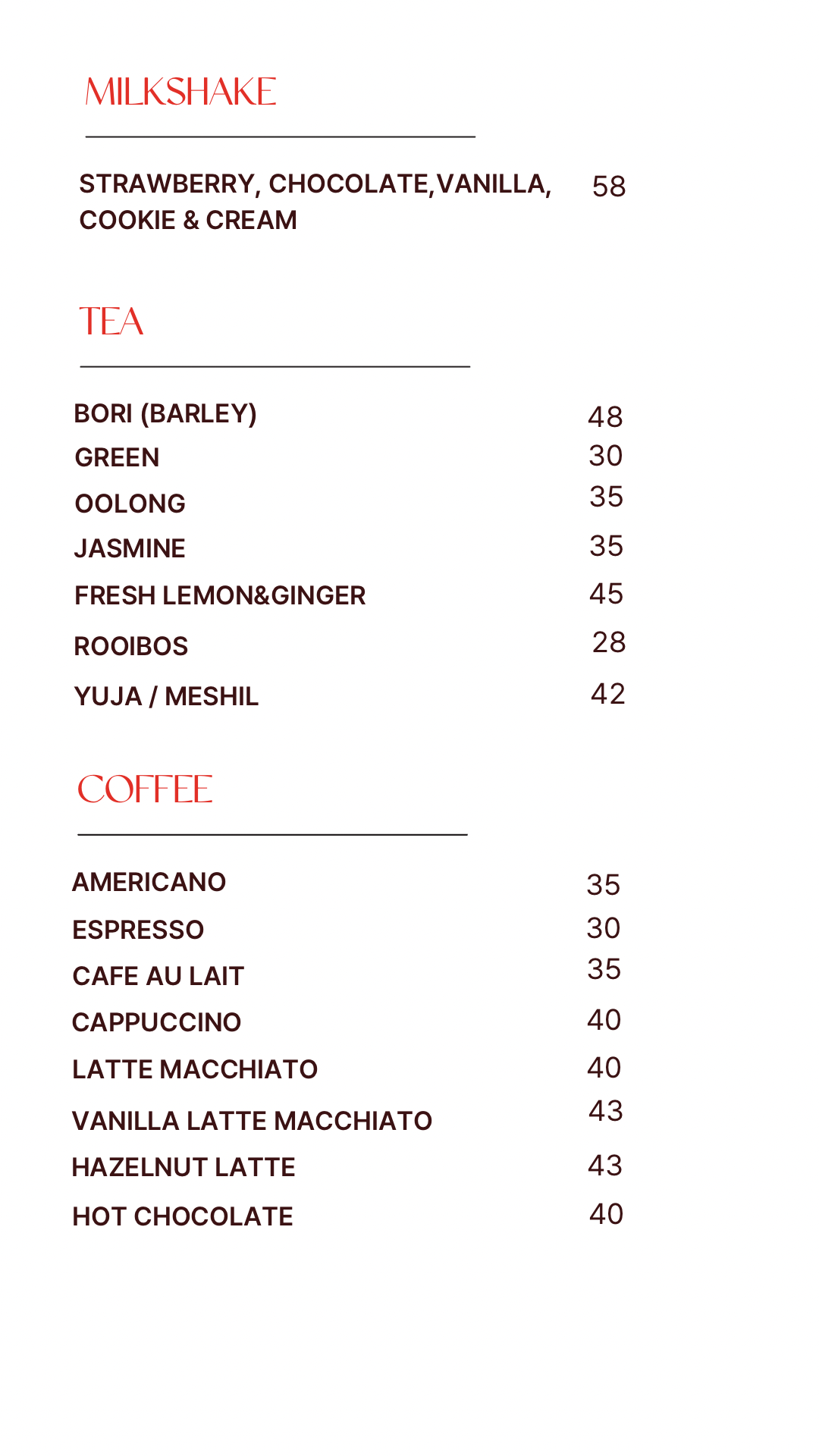 Menu — Banchan Korean Eatery