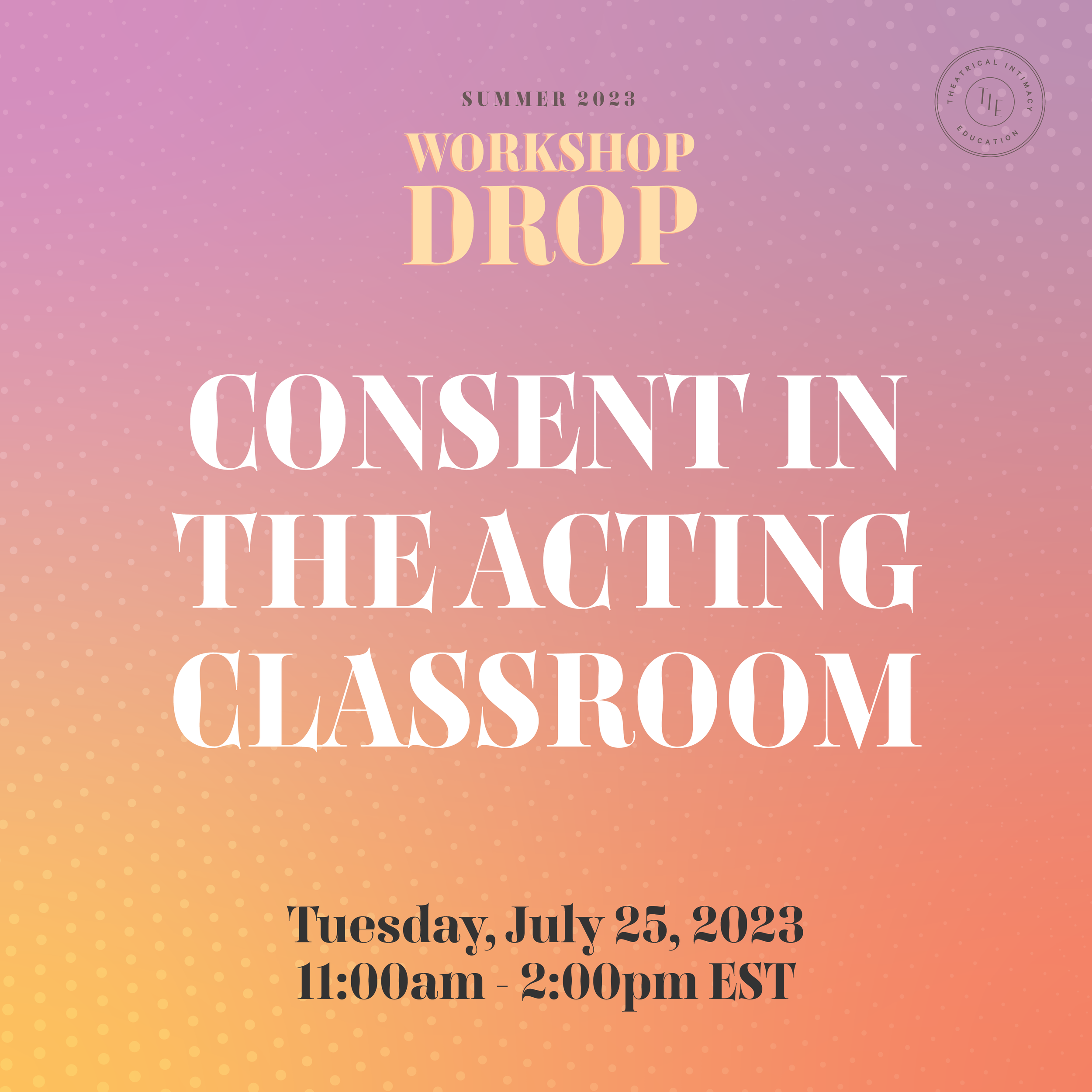 Workshops — Theatrical Intimacy Education