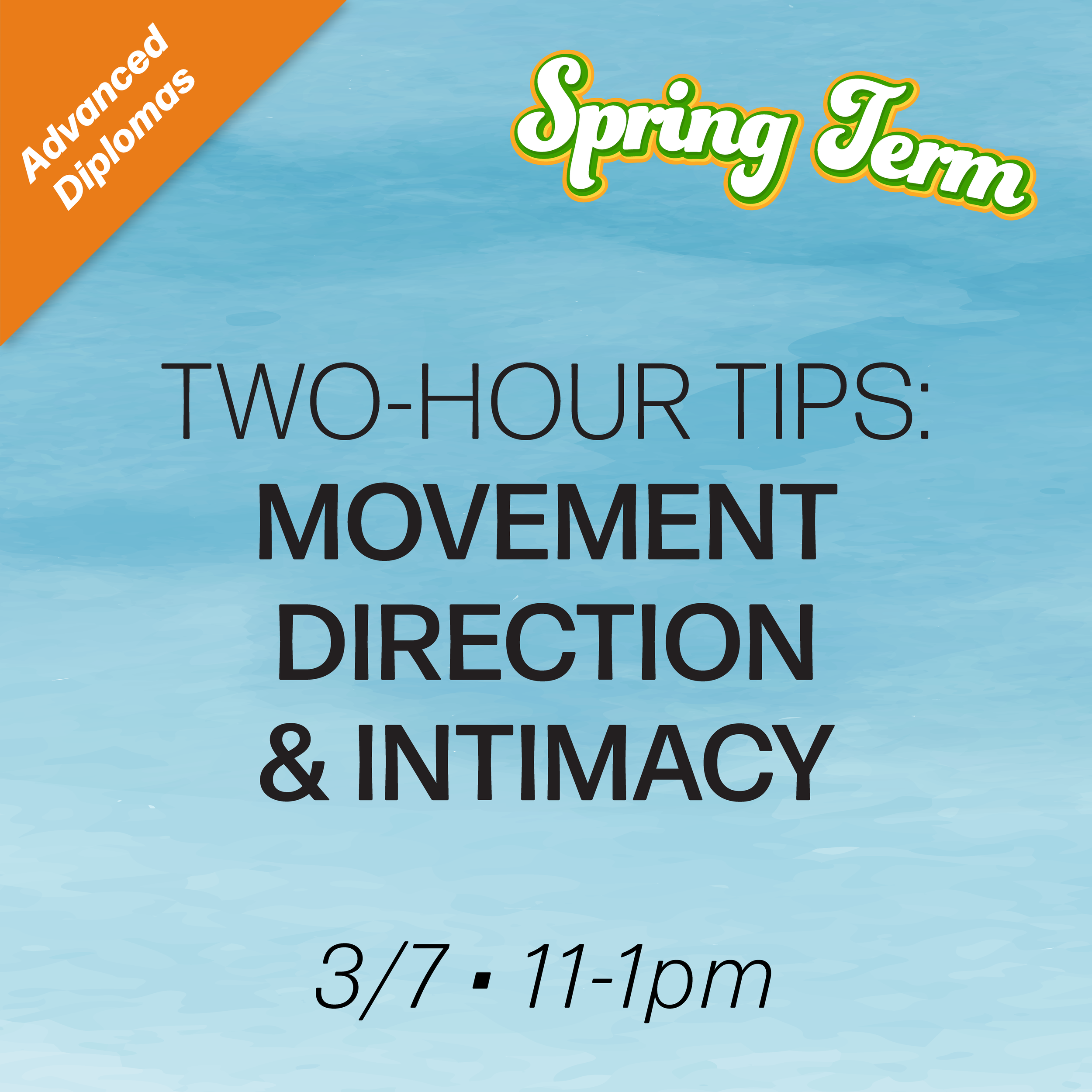 Two Hour Tips: Movement Direction & Intimacy — Theatrical Intimacy ...