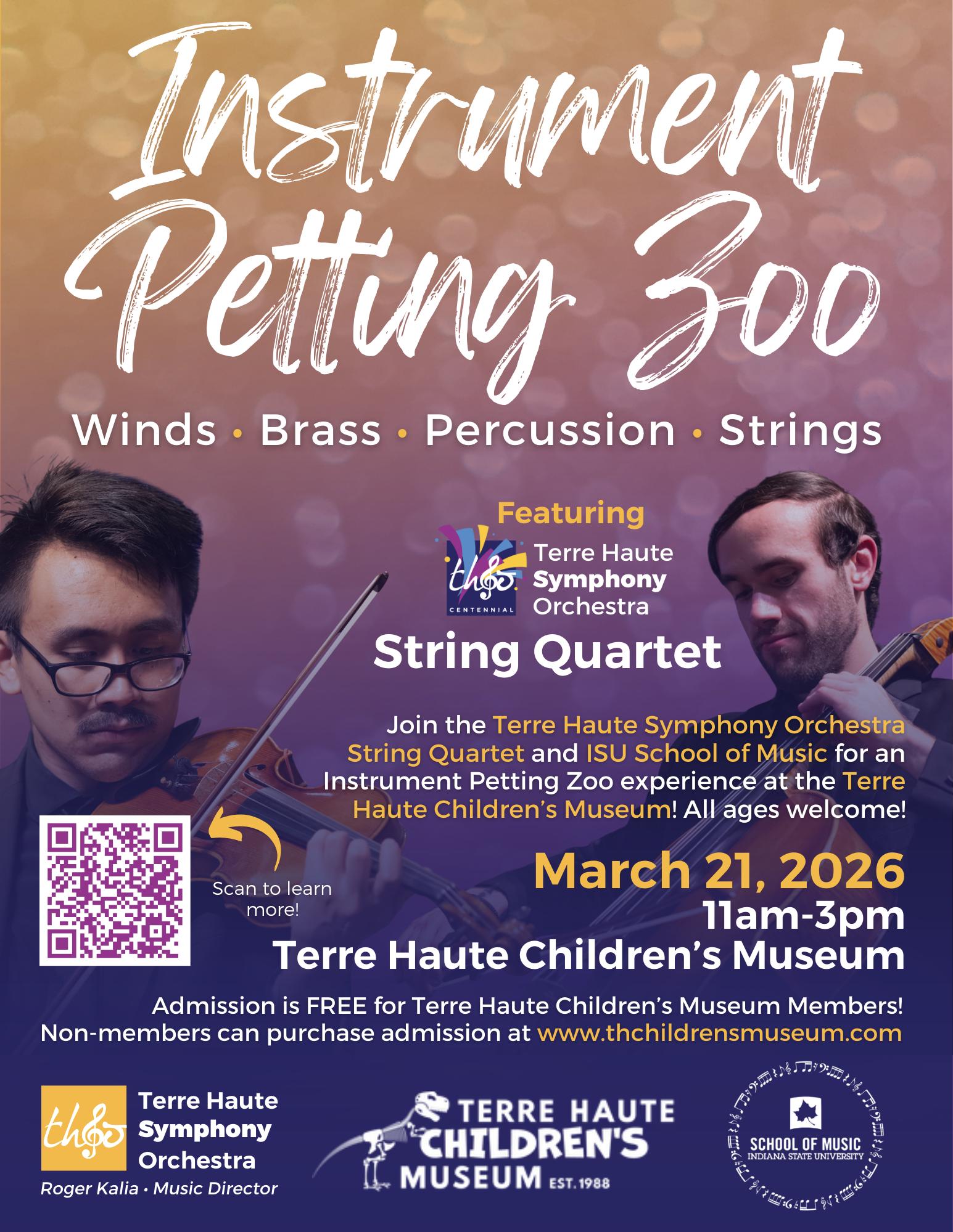 Instrument Petting Zoo — Terre Haute Symphony Orchestra