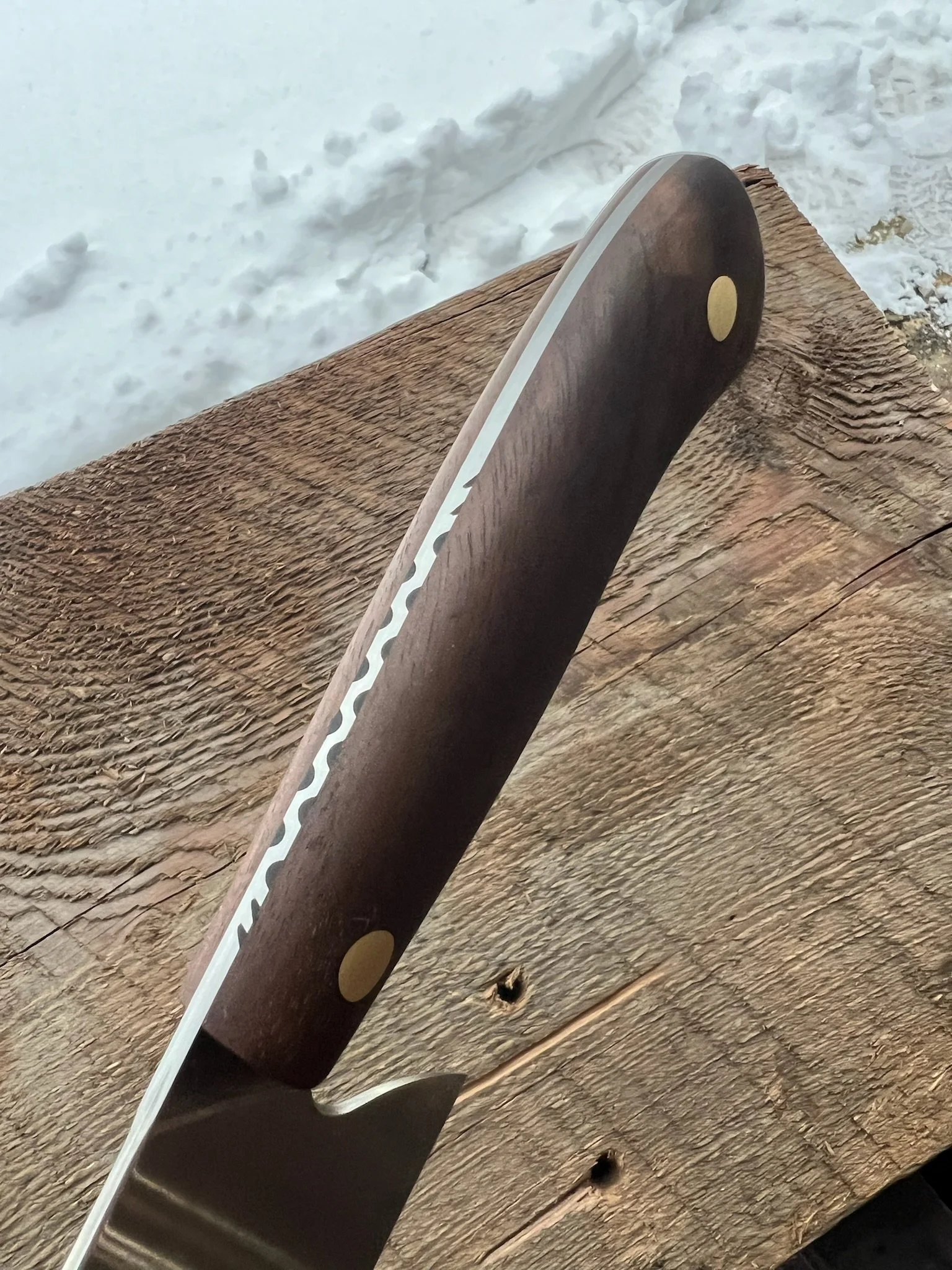 8" CHEF 'K-TIP' / WALNUT / STAINLESS — Feder knives