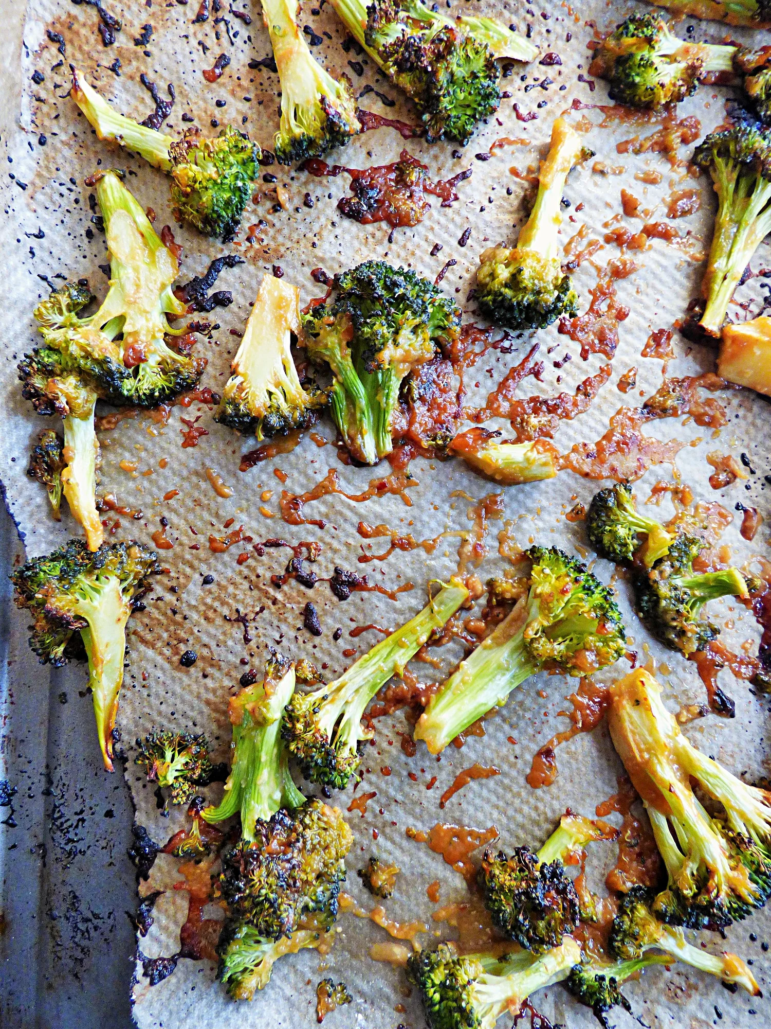 Miso glazed baked broccoli — Holly Tree Kitchen