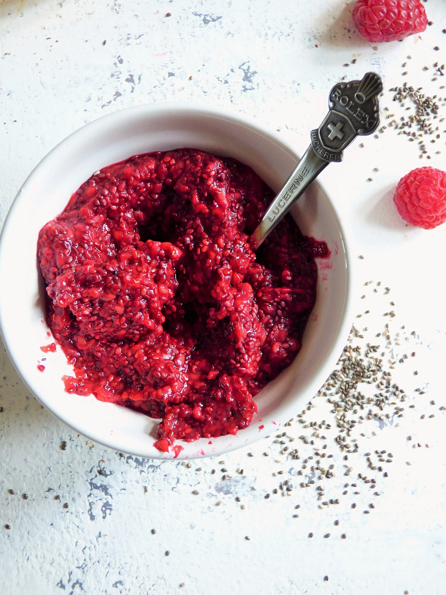 Raspberry Chia Jam — Holly Tree Kitchen