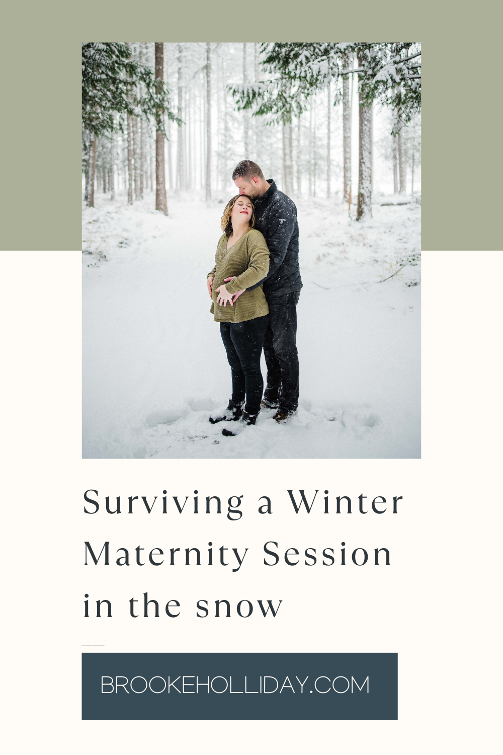 Surviving a Winter Maternity Session in the snow | Tips for a ...