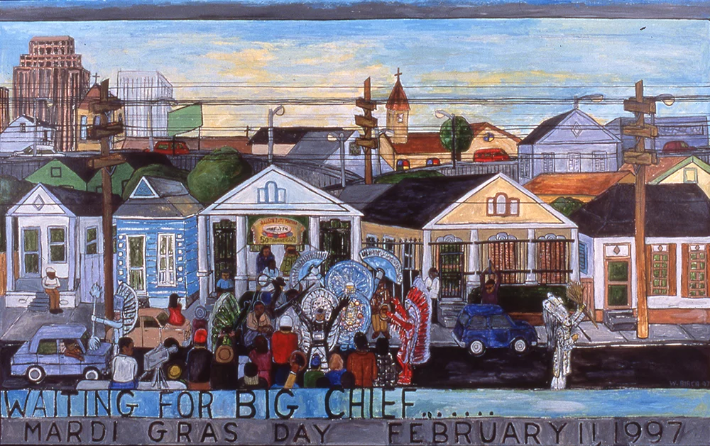 Willie Birch- visual artist- New Orleans- African American- Community