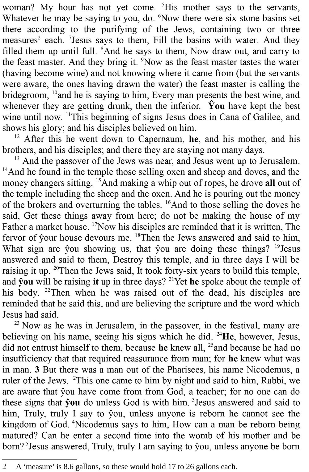 John International — Mark Vedder