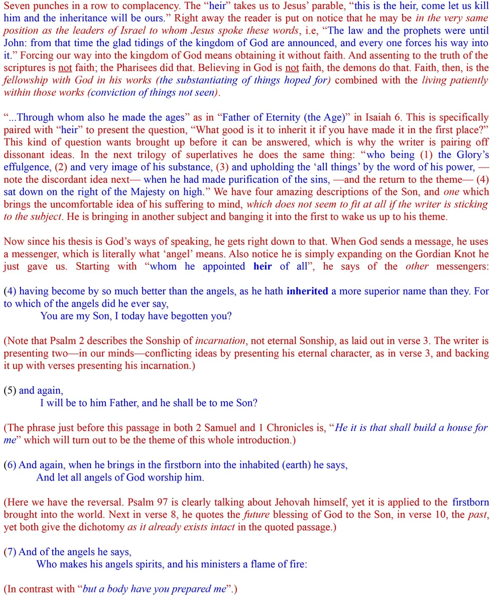 Hebrews — Mark Vedder