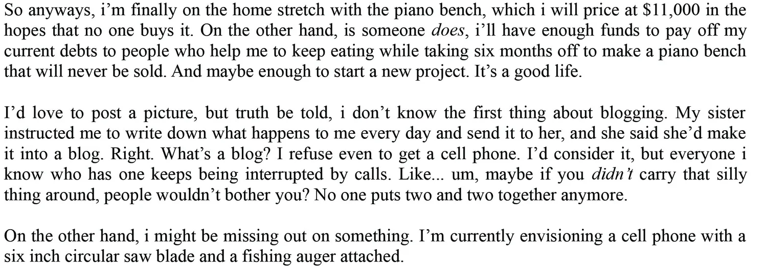 Over the Hump — Mark Vedder