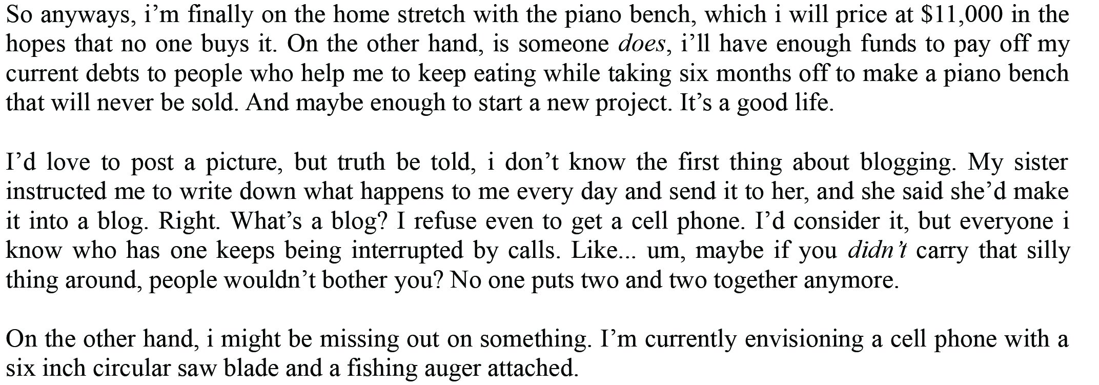 Over the Hump — Mark Vedder