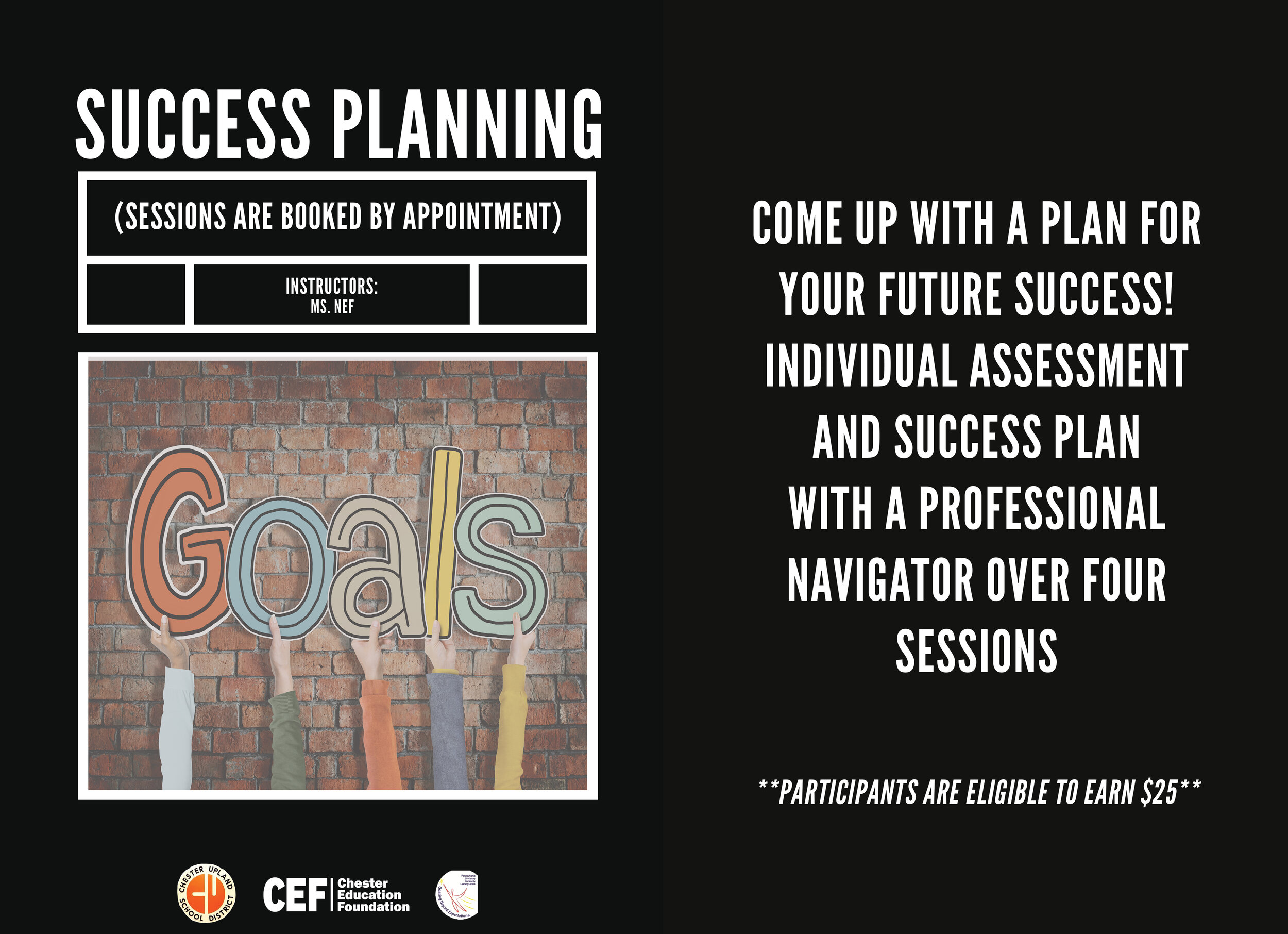 CEF Program Sign Up — Chester Education Foundation